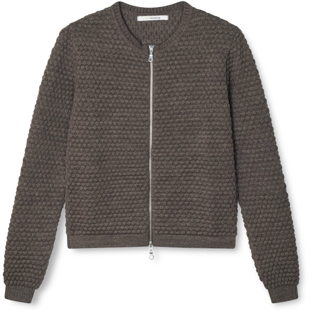 Sibin Linnebjerg Ane Zip Cardigan Black | Ooh! Ruby Shoes